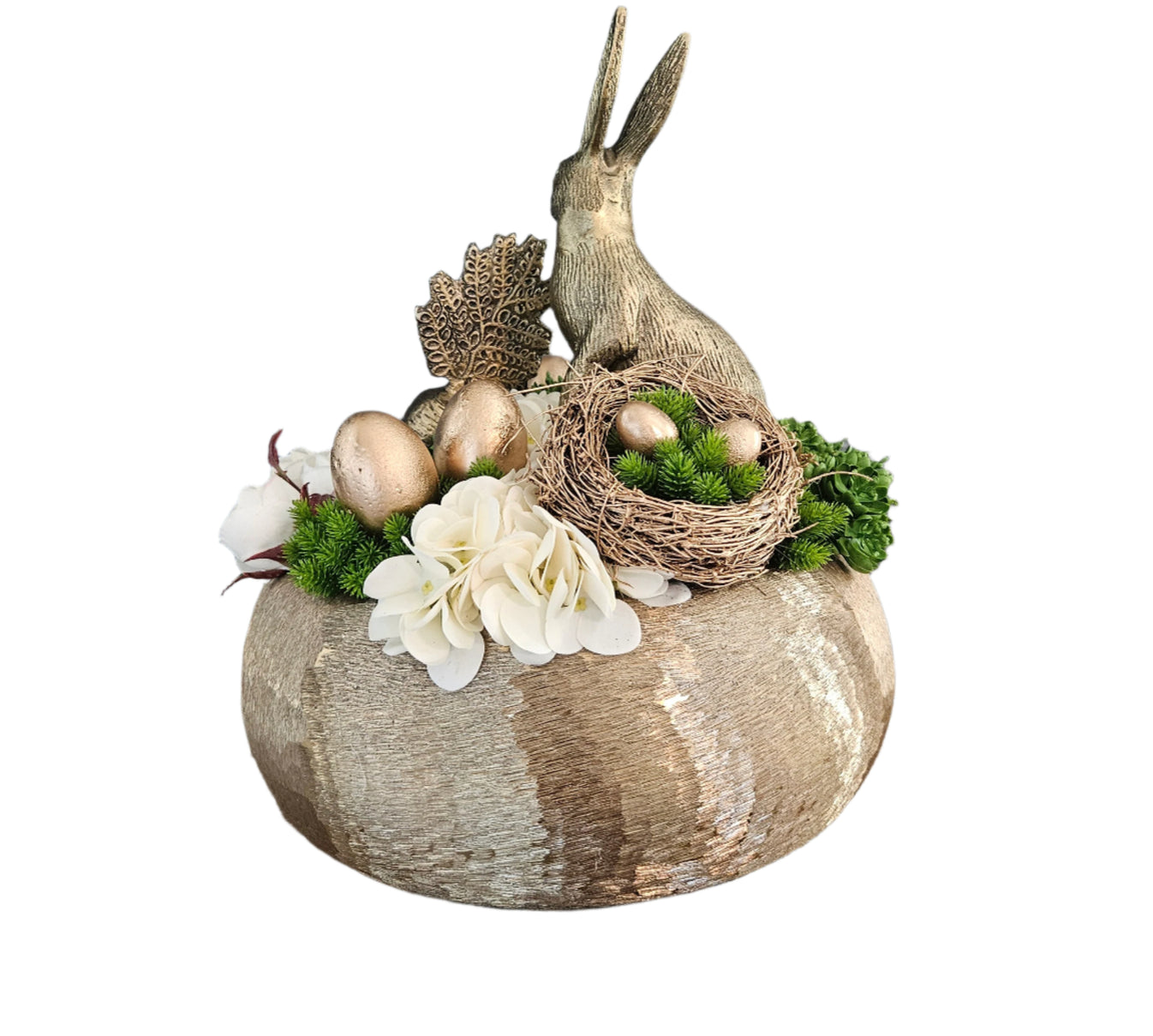 Gold Rabbit Centerpiece – The Mint Julep