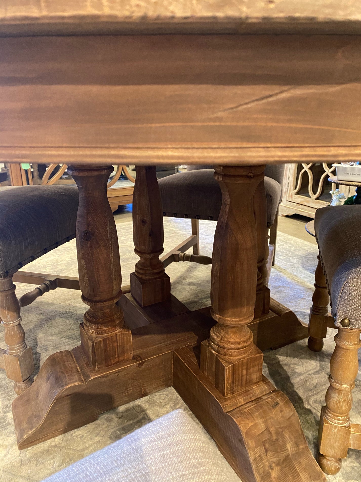 Penelope 55" Parquet Dining Table – The Mint Julep
